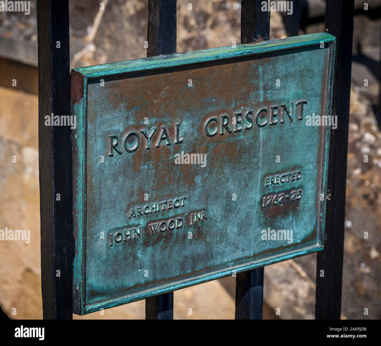 Royal crescent sign hi-res stock photography and images - Alamy