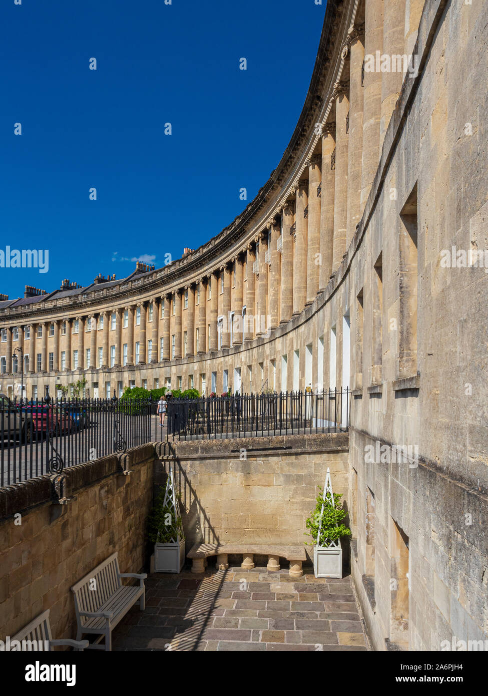 Bath georgian terrace garden hi-res stock photography and images - Alamy