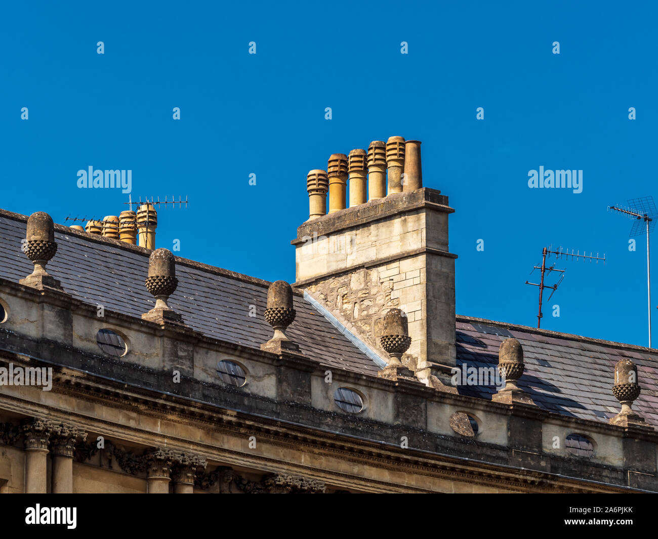 Georgian chimney stacks hi-res stock photography and images - Alamy