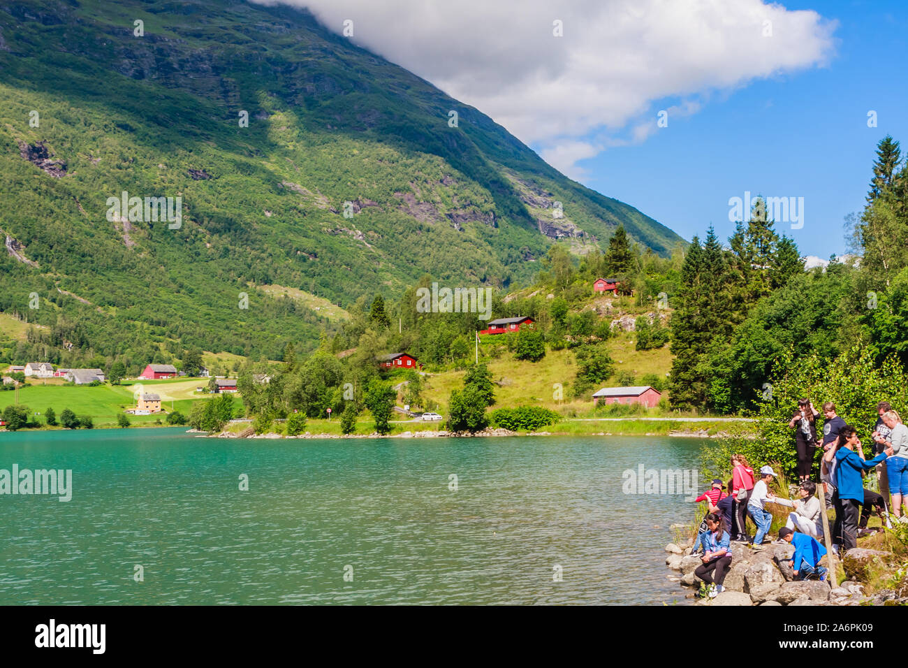 Floen lake hi-res stock photography and images - Alamy