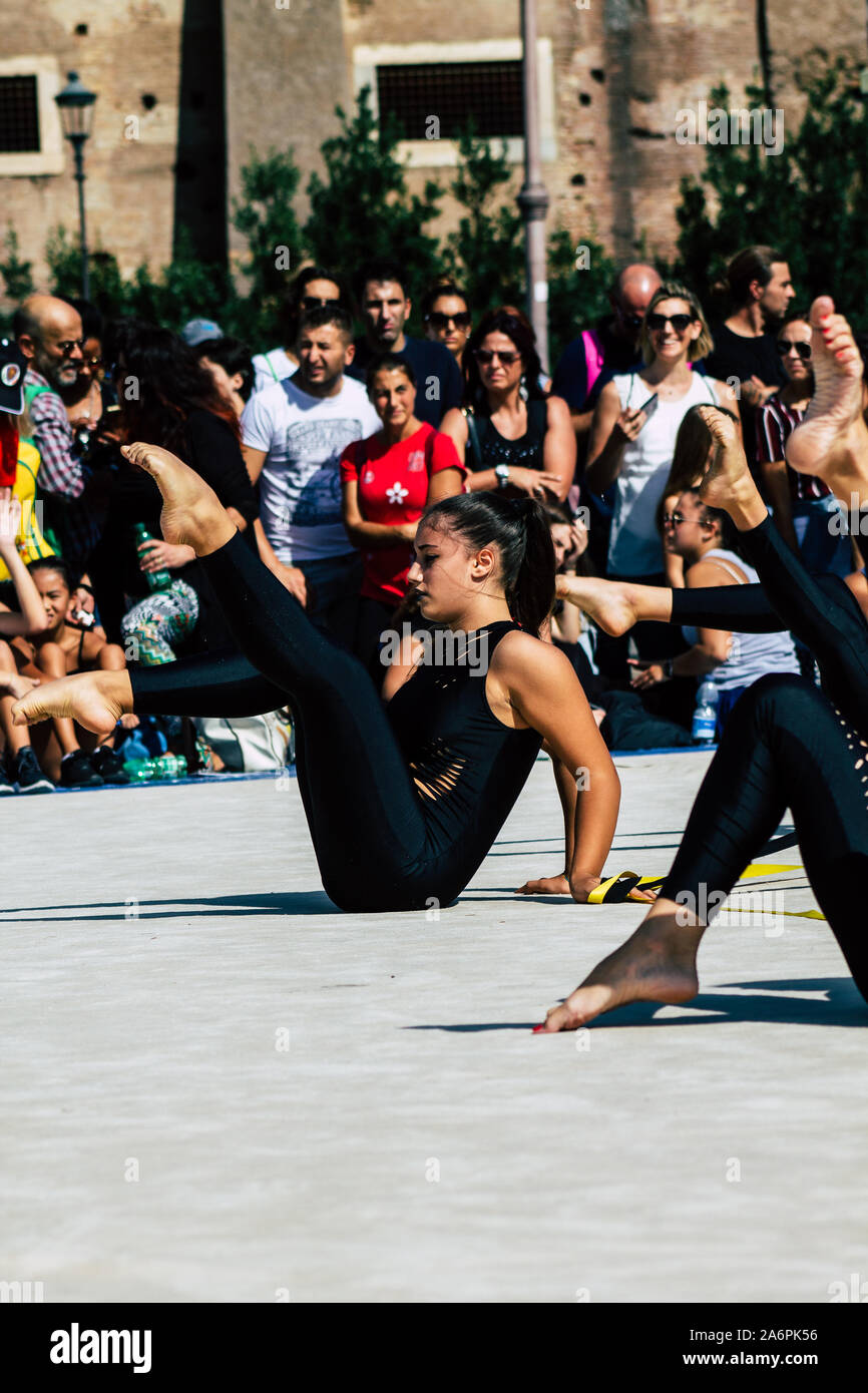 Rome Italy September 29, 2019 Celebrations of the 150th anniversary of ...