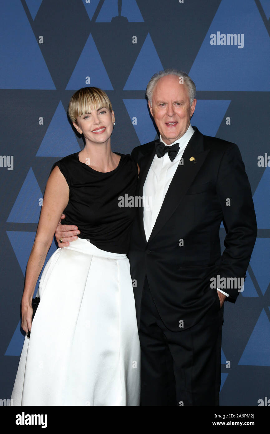 October 27, 2019: Charlize Theron, John Lithgow (Credit Image: © Kay ...