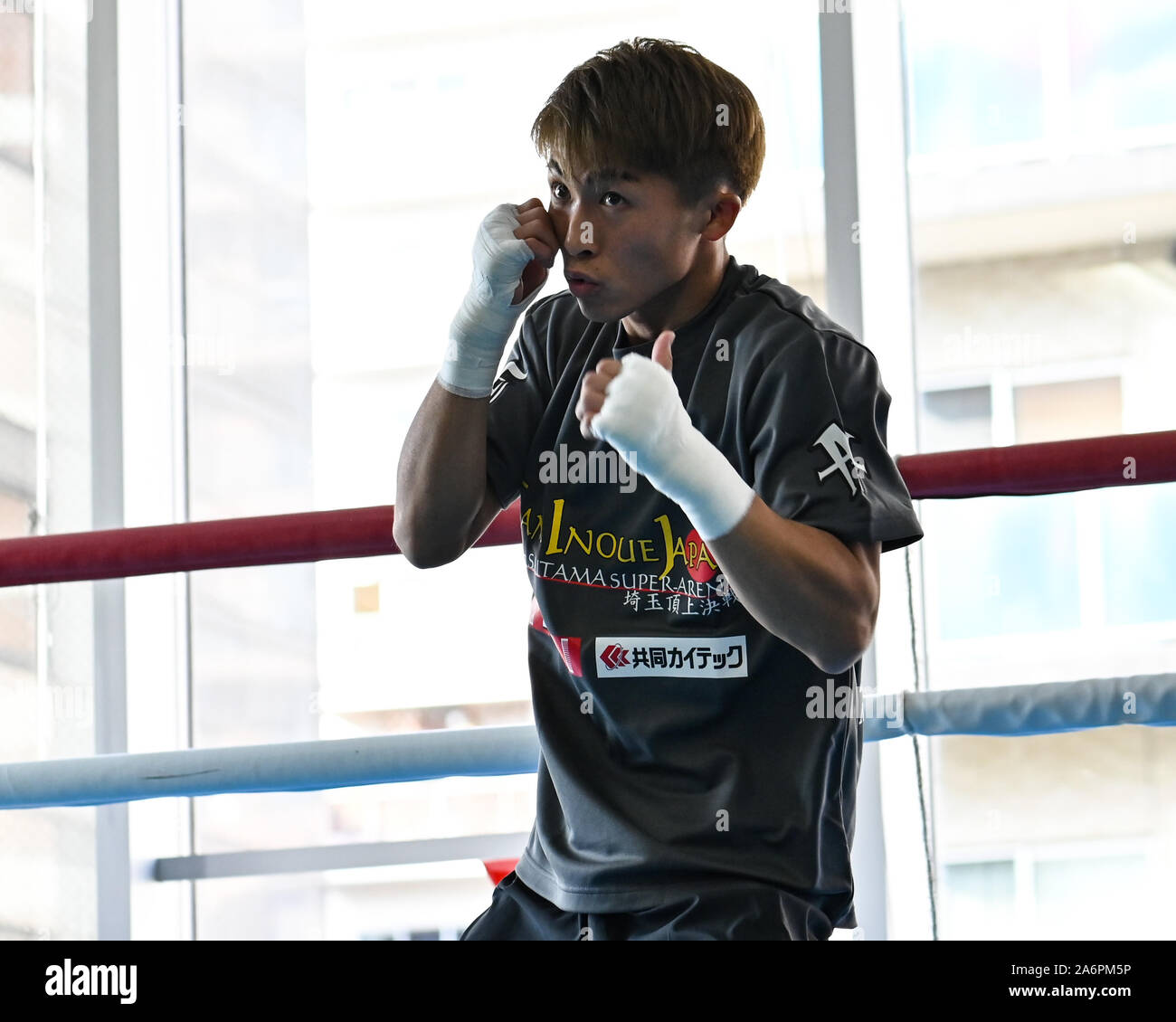 Kanagawa, Japan. 28th Oct, 2019. Naoya Inoue, bantamweight world ...