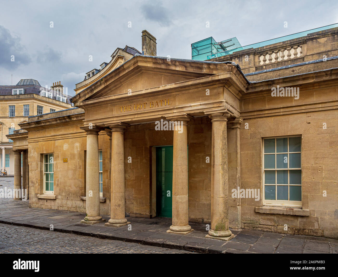 Thermae Bath Spa, a combination of a historic spa and a contemporary ...
