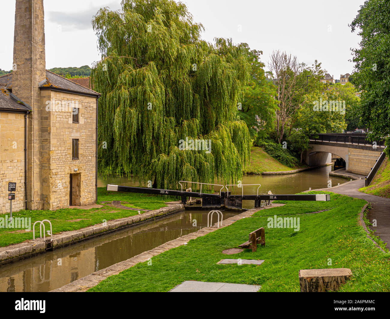 Kennet & Avon Canal - Lock 7, and Thimble Mill Pumping Station, Bath ...