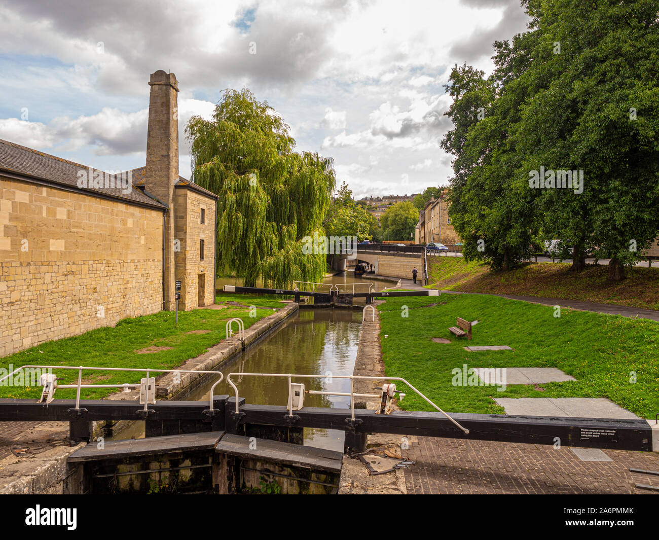 Kennet & Avon Canal - Lock 7, and Thimble Mill Pumping Station, Bath ...
