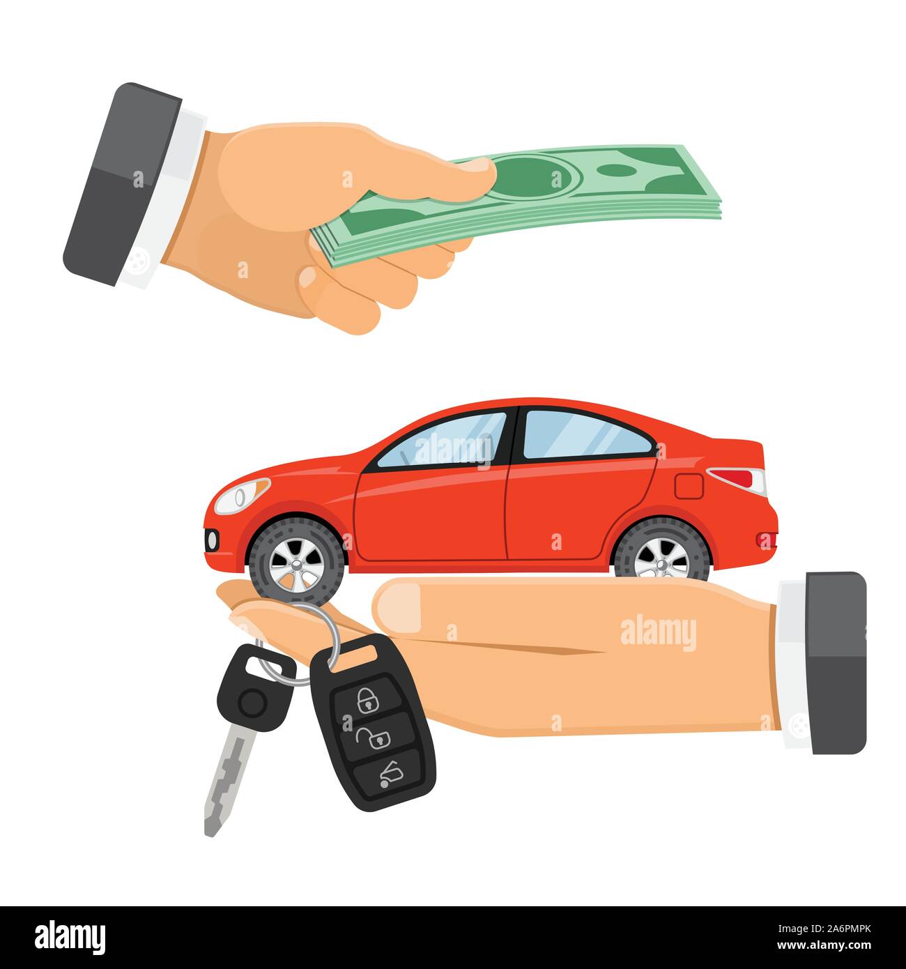 Rent car business icon vector hi-res stock photography and images - Alamy