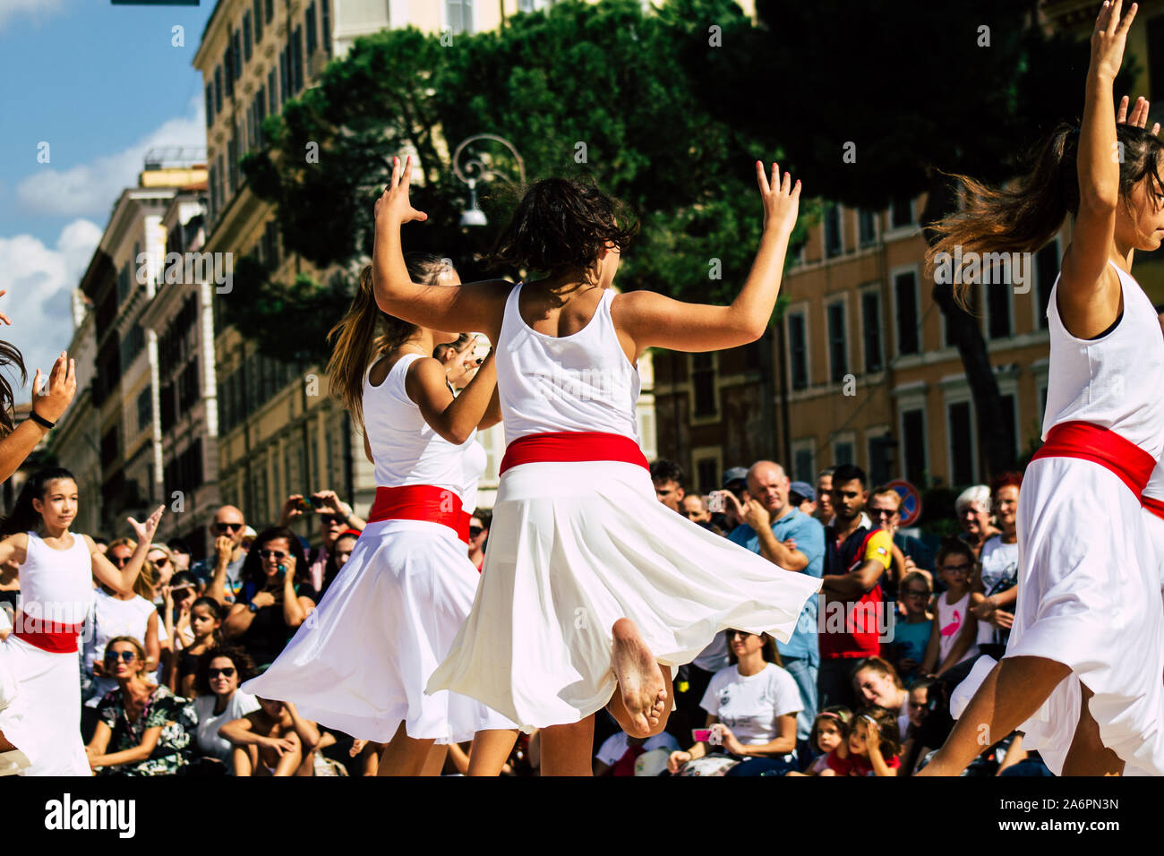 Rome Italy September 29, 2019 Celebrations of the 150th anniversary of ...