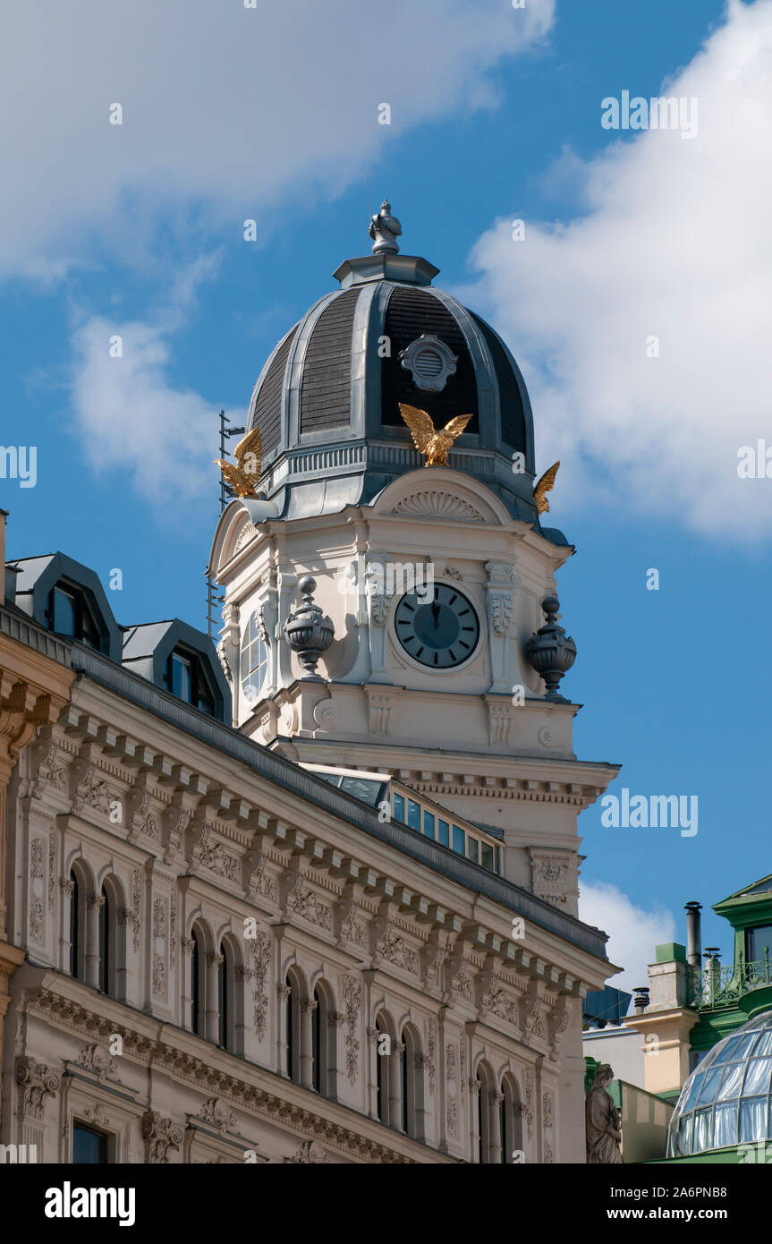 Close up details of the exterior of St. Stephan (Stephansdom) Cathedral ...