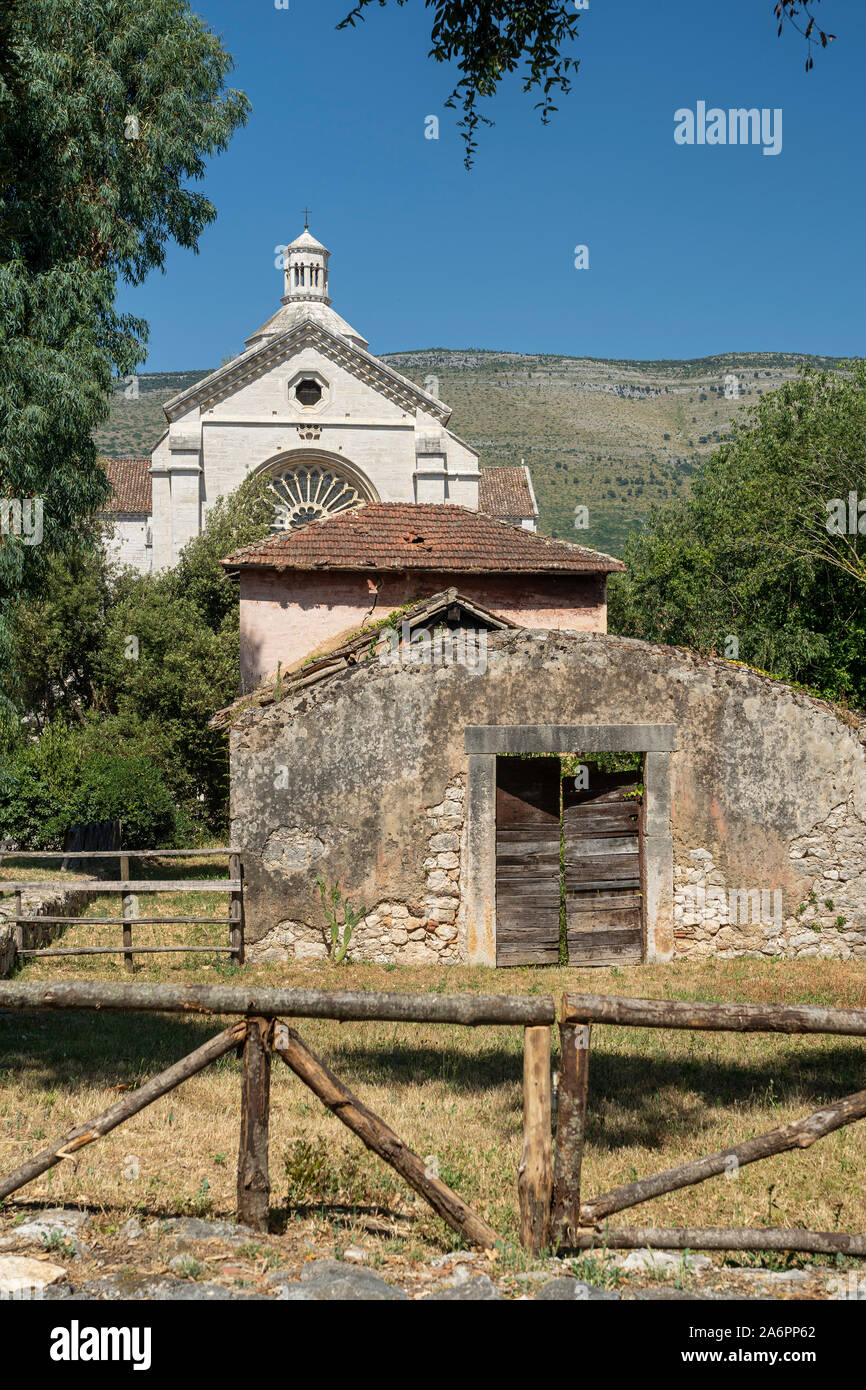 Fossanova facade hi-res stock photography and images - Alamy