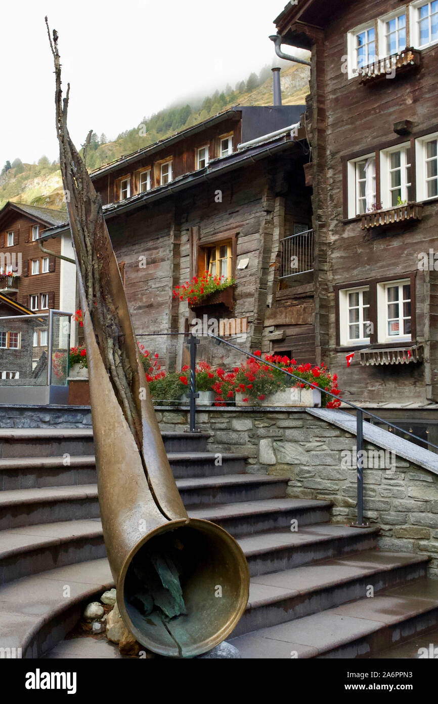 Zermatt, Visp,Valais, Switzerland Stock Photo - Alamy
