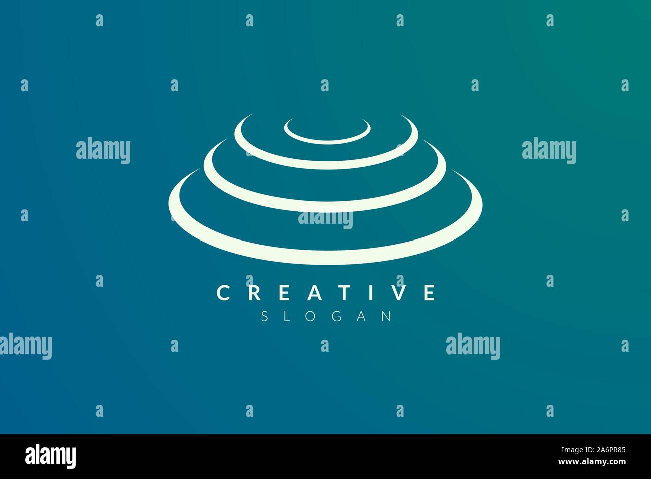 Stage logo design. Minimalist and modern vector illustration design ...