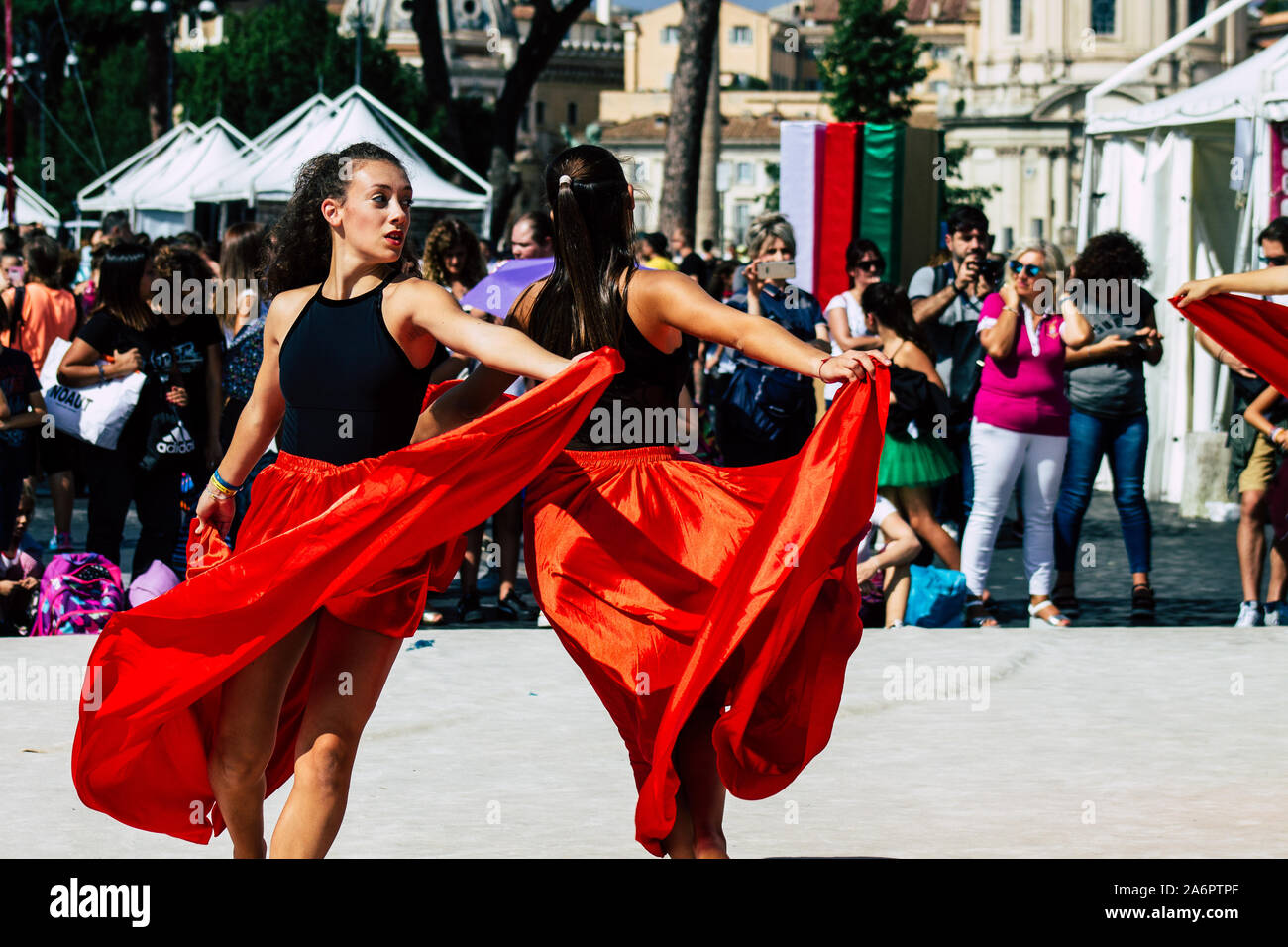 Rome Italy September 29, 2019 Celebrations of the 150th anniversary of ...