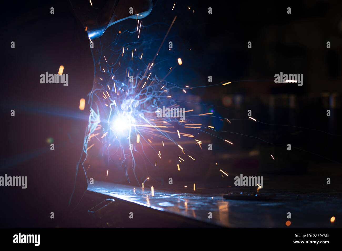 Sculptural process that joins materials hi-res stock photography and ...