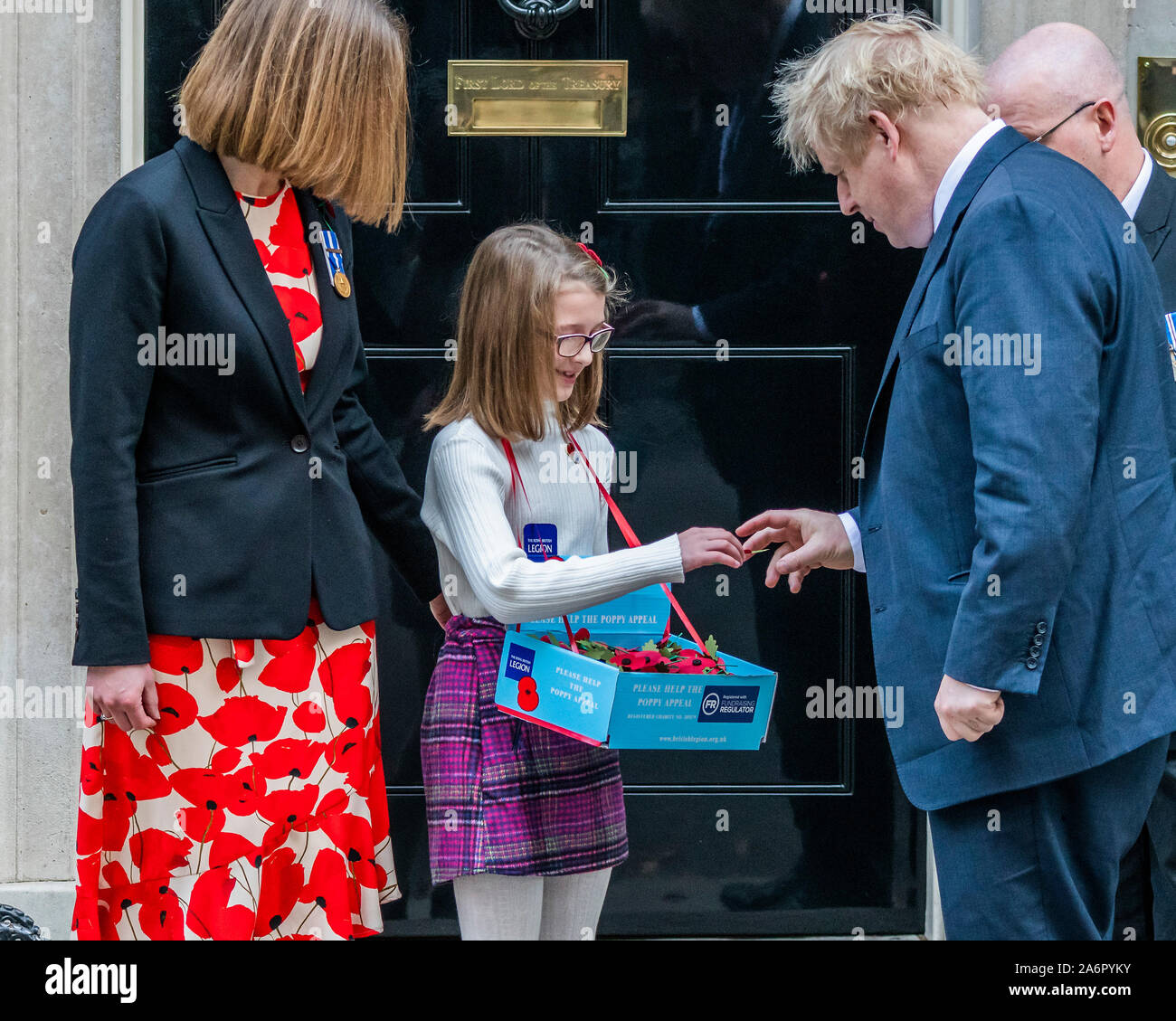 London, UK. 28th Oct, 2019. Prime Minister Boris Johnson meets with ...