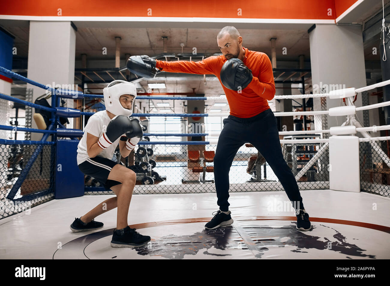 Child Kick Boxing Stock Photos & Child Kick Boxing Stock Images - Alamy