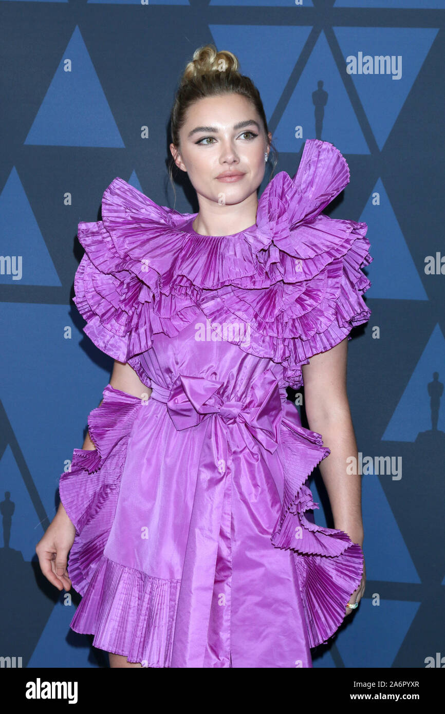 October 27, 2019: Florence Pugh (Credit Image: © Kay Blake/ZUMA Wire ...