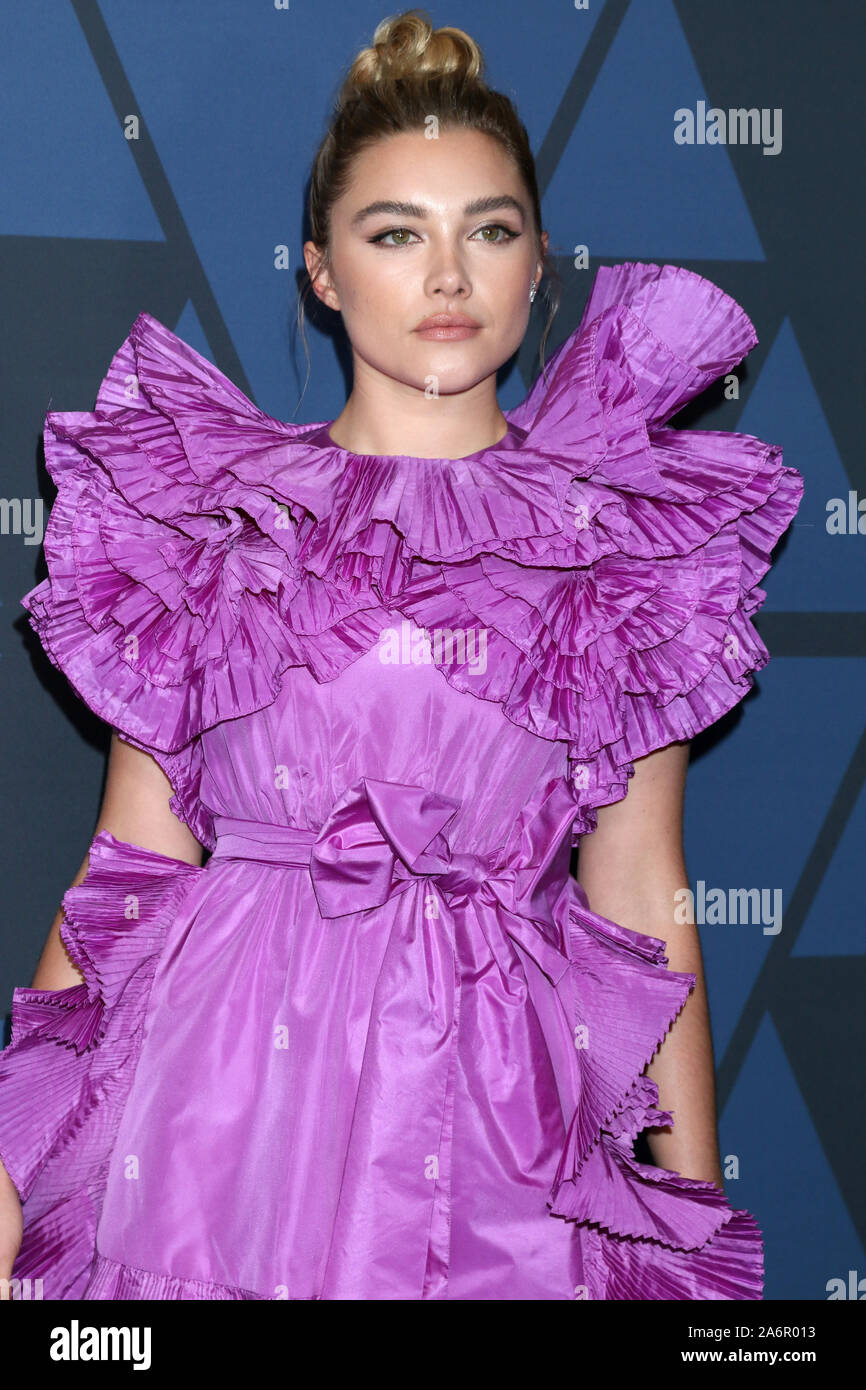October 27, 2019: Florence Pugh (Credit Image: © Kay Blake/ZUMA Wire ...