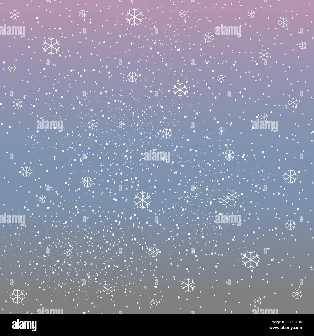 Cute Subtle Winter Background. Vector Illustration Stock Vector Image ...