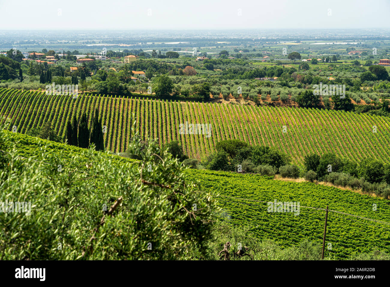 Velletri landscape hi-res stock photography and images - Alamy