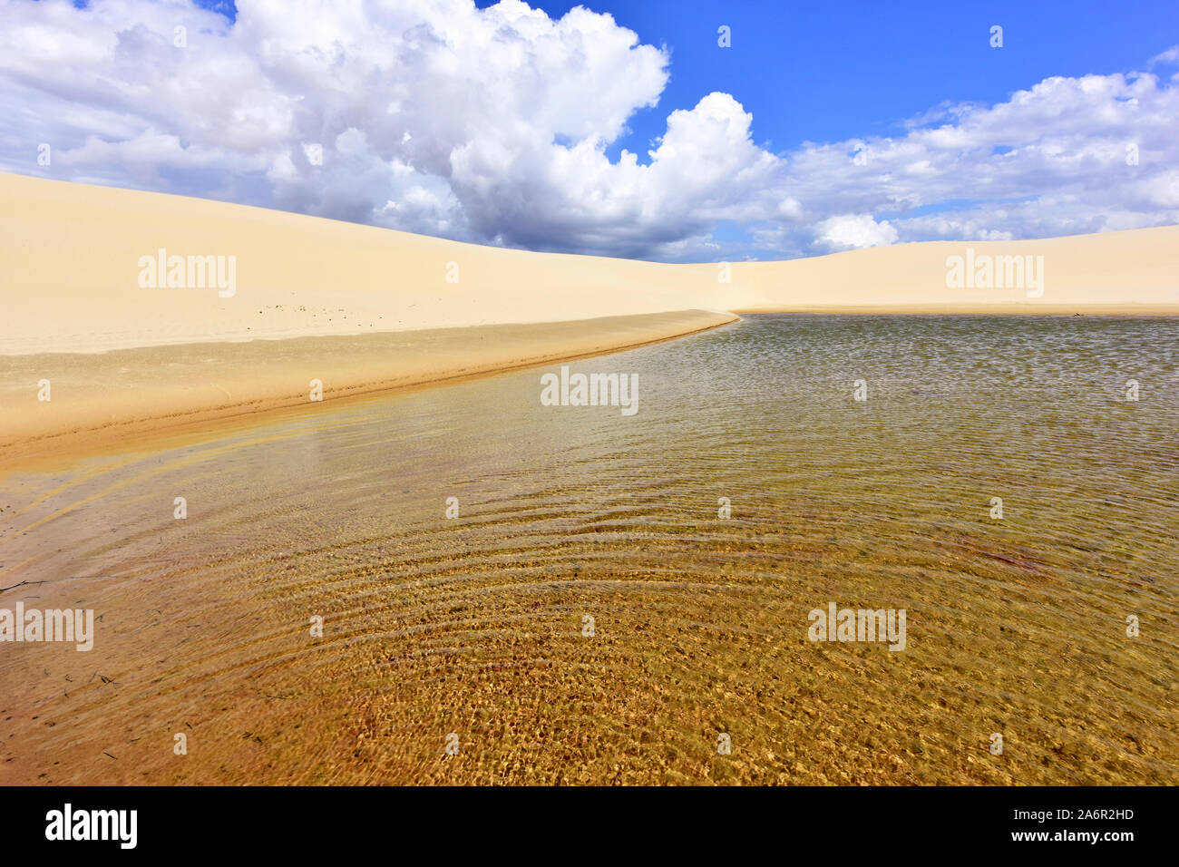 South America, Brazil, Lençóis Maranhenses Stock Photo - Alamy