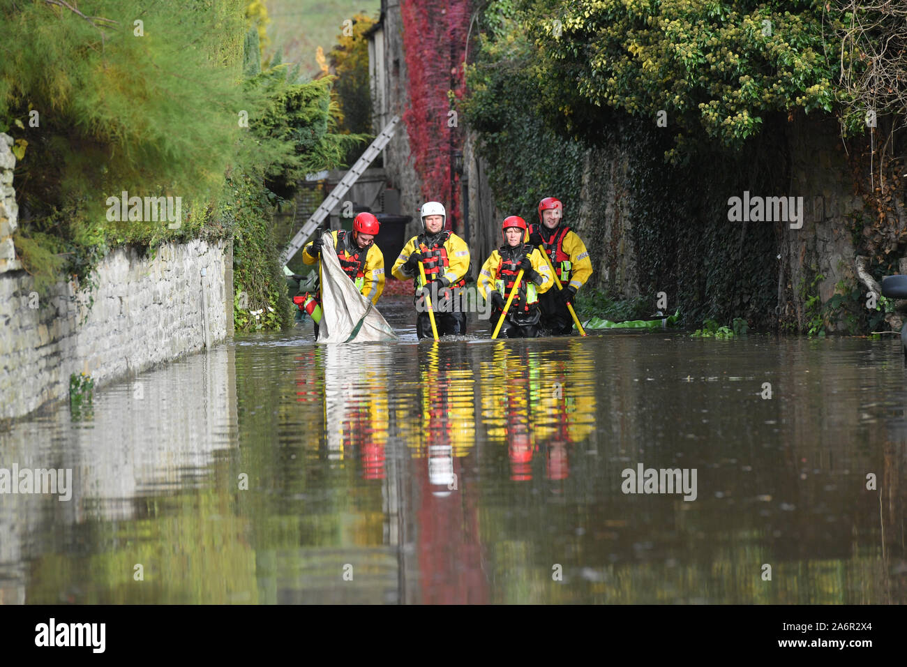 Wade flood water rescue hi-res stock photography and images - Alamy