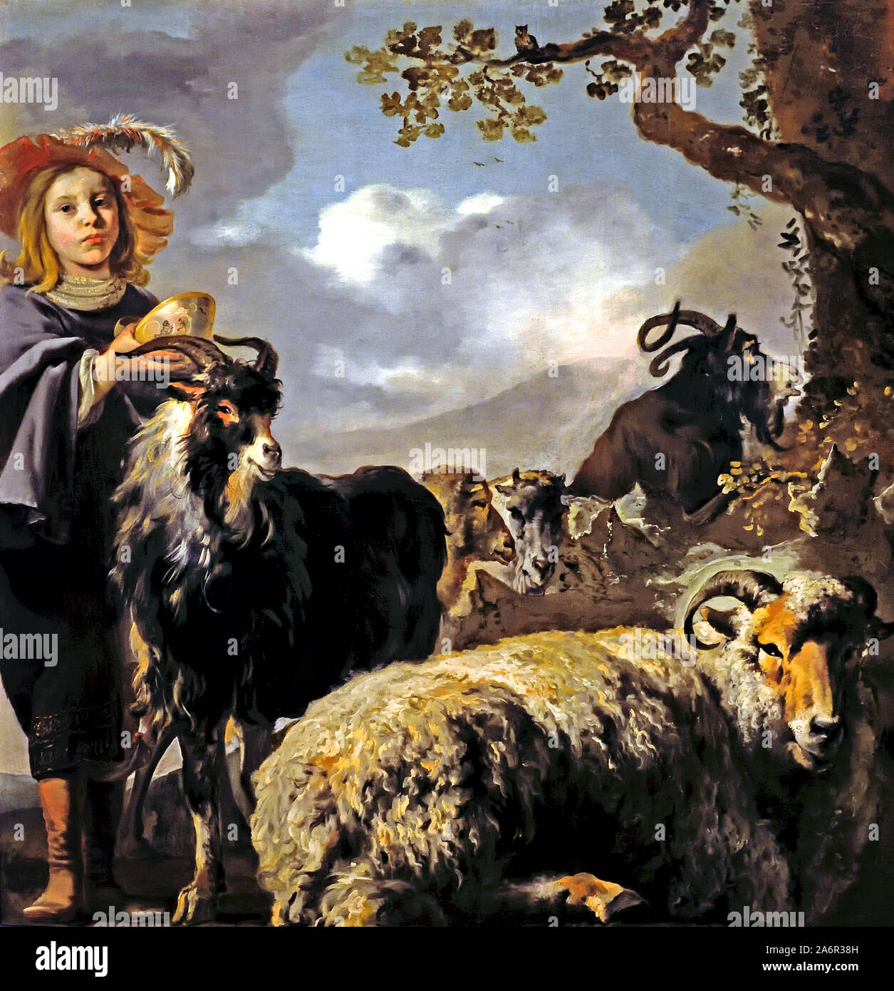 Boy With Sheep High Resolution Stock Photography and Images - Alamy
