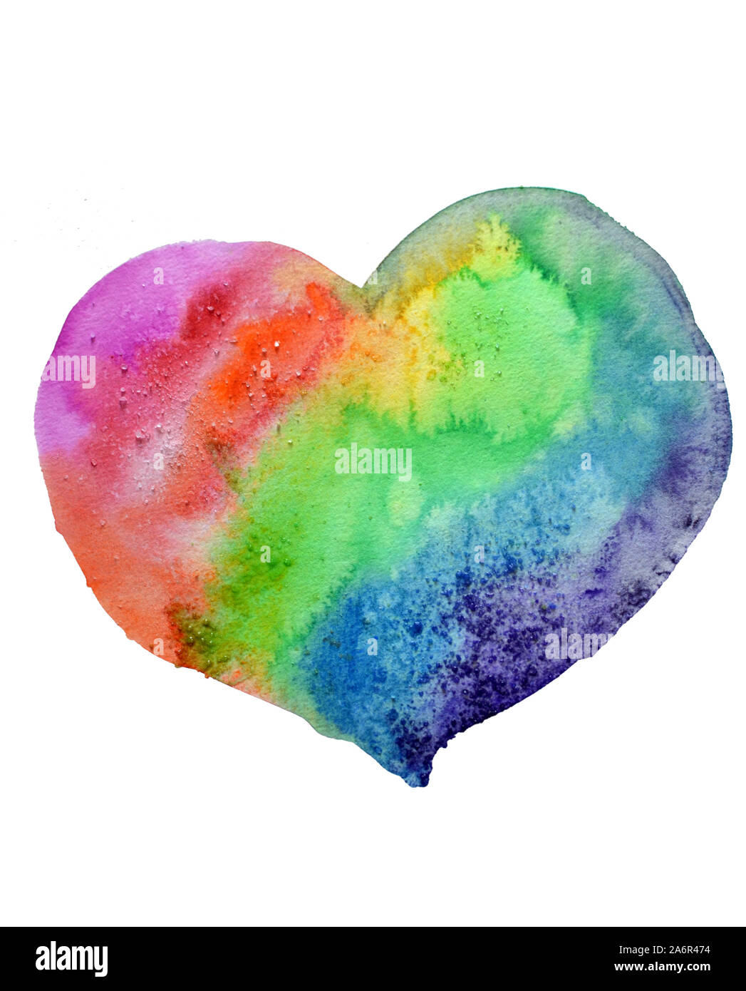 Heart love paint art hi-res stock photography and images - Alamy
