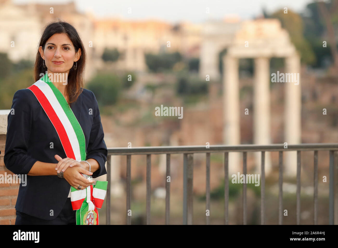 Virginia raggi mayor of rome hi-res stock photography and images - Alamy