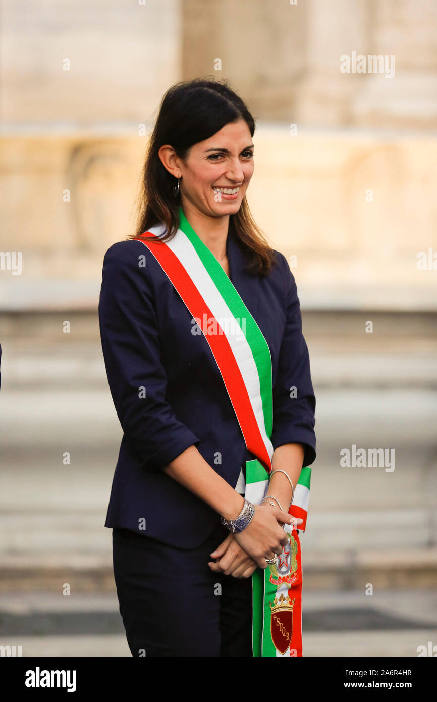 Virginia raggi mayor of rome hi-res stock photography and images - Alamy