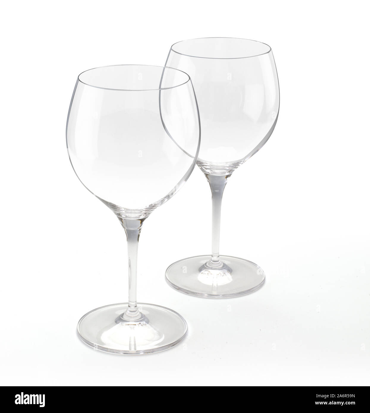 glass cup over a white background Stock Photo - Alamy