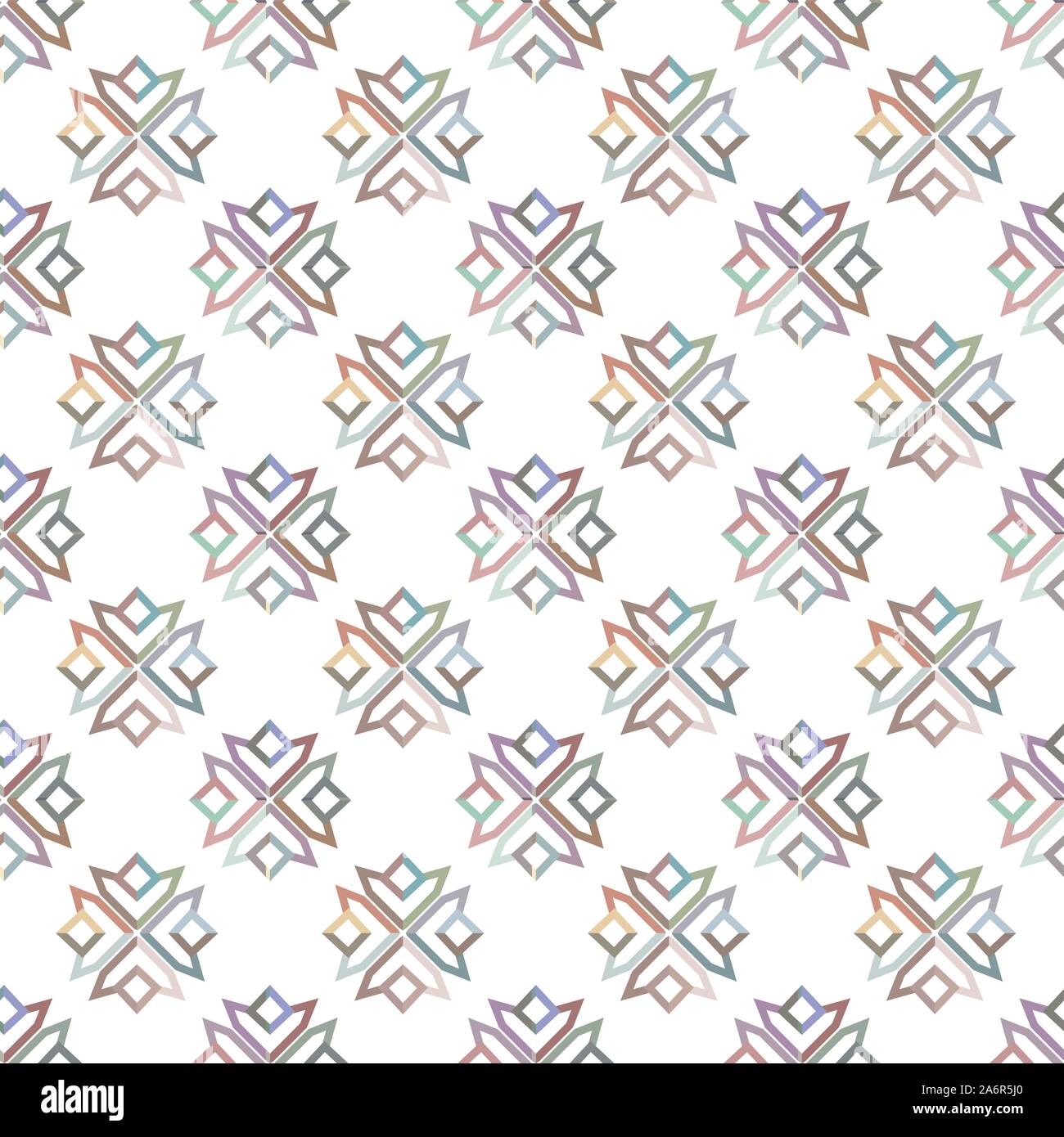 Abstract background texture in geometric ornamental style. Seamless ...