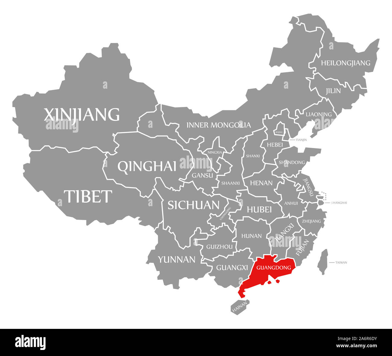 Guangdong china Cut Out Stock Images & Pictures - Alamy