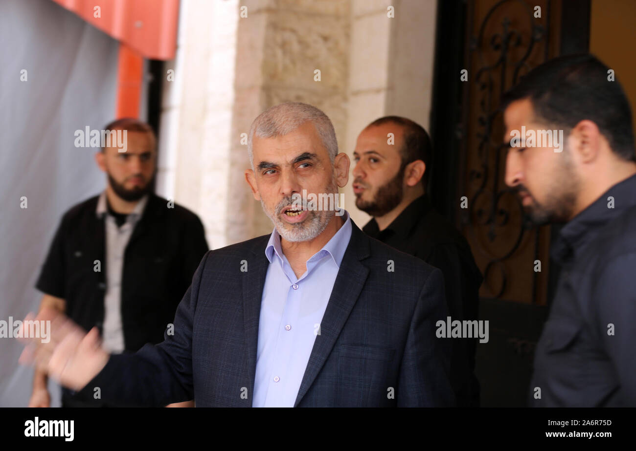 Gaza City, Gaza Strip, Palestinian Territory. 28th Oct, 2019. Hamas ...