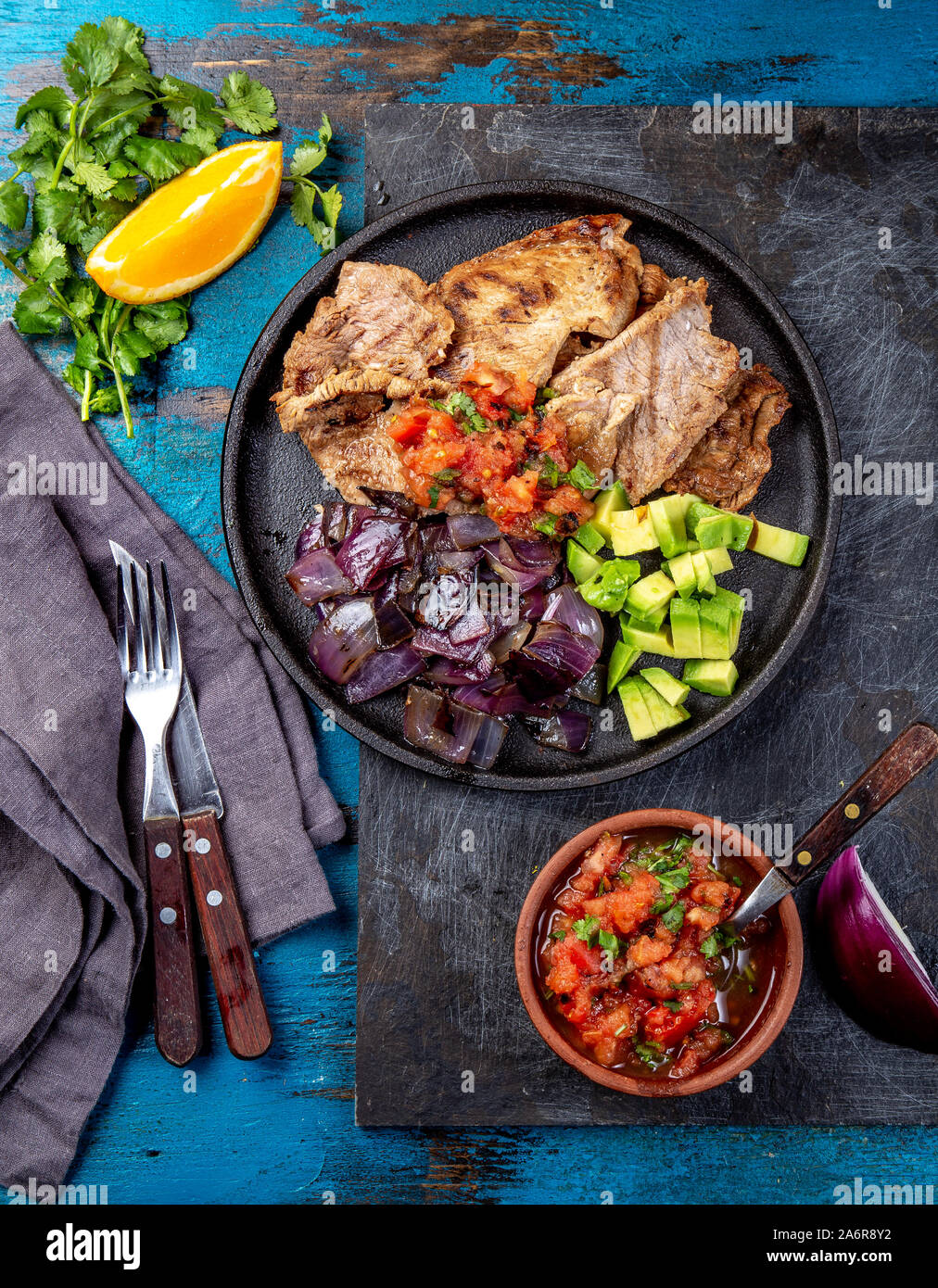 Yucatan Mexican Food Pork POC CHUC poc chuck. Pork marinaded in orange ...