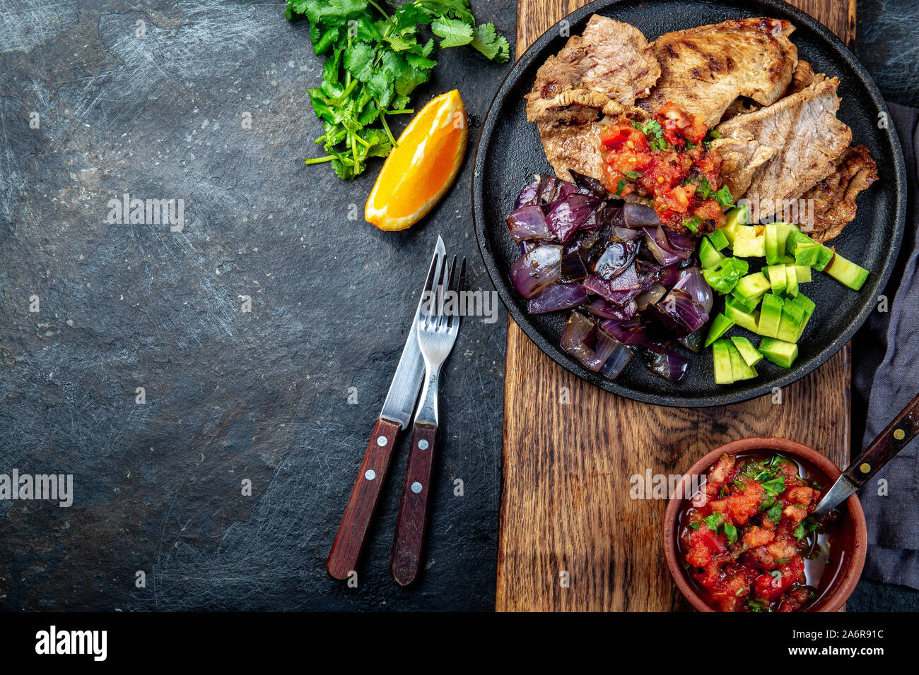 Yucatan Mexican Food Pork POC CHUC poc chuck. Pork marinaded in orange ...