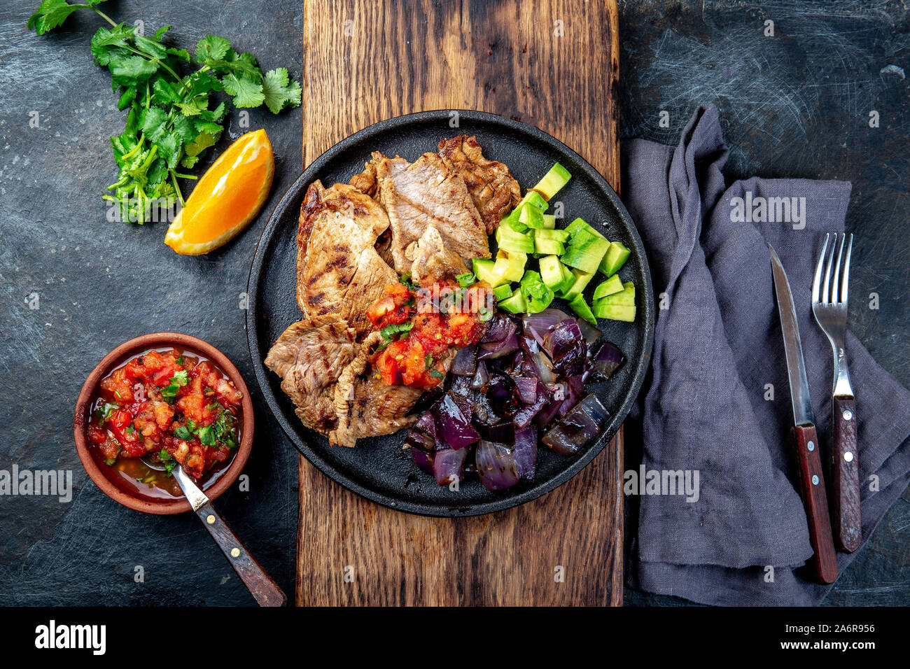 Yucatan Mexican Food Pork POC CHUC poc chuck. Pork marinaded in orange ...