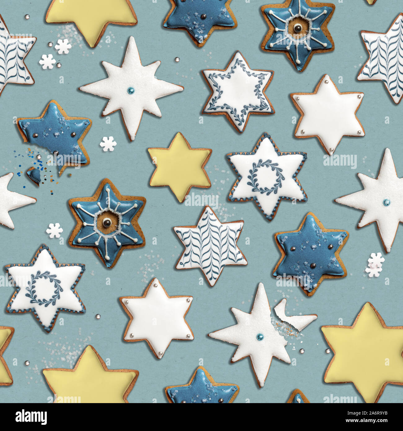 Seamless christmas pattern hi-res stock photography and images - Alamy