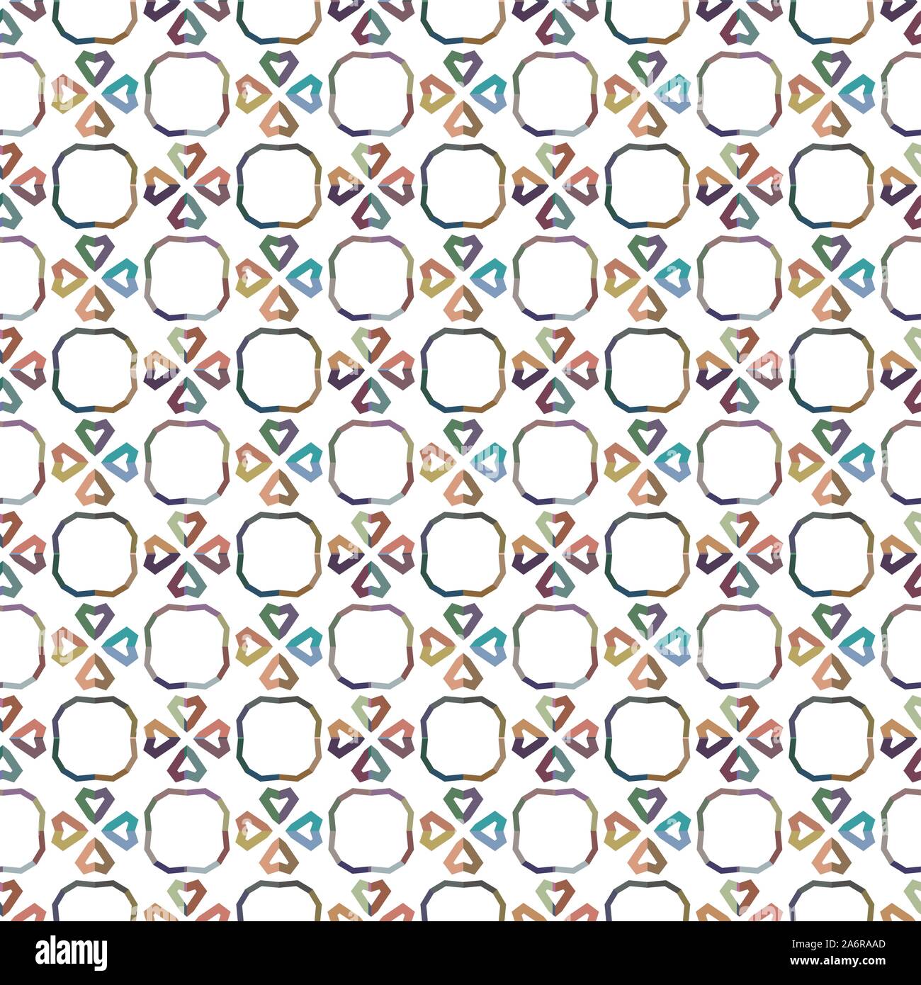 Seamless geometric ornamental vector pattern. Abstract background Stock ...