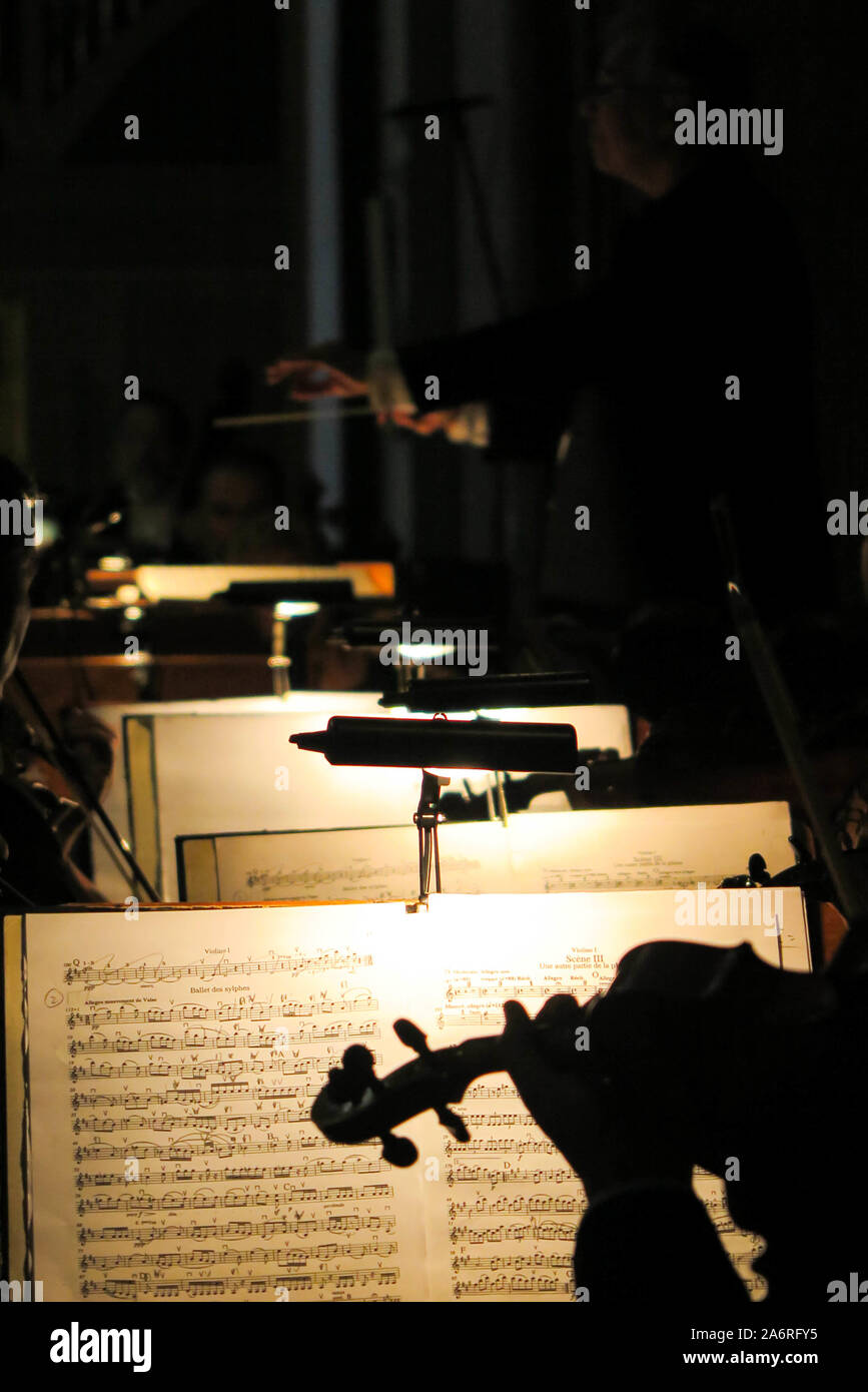 Cathedral Pipe Organ, classical music concert Stock Photo - Alamy