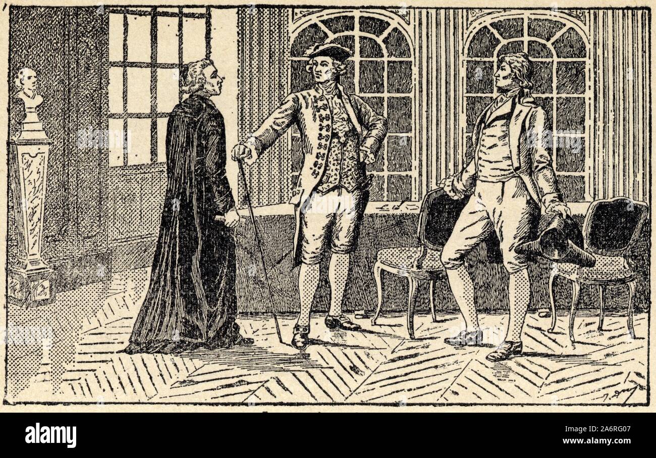 .Les trois ordres.La noblesse,le clergé,le tiers état Stock Photo - Alamy