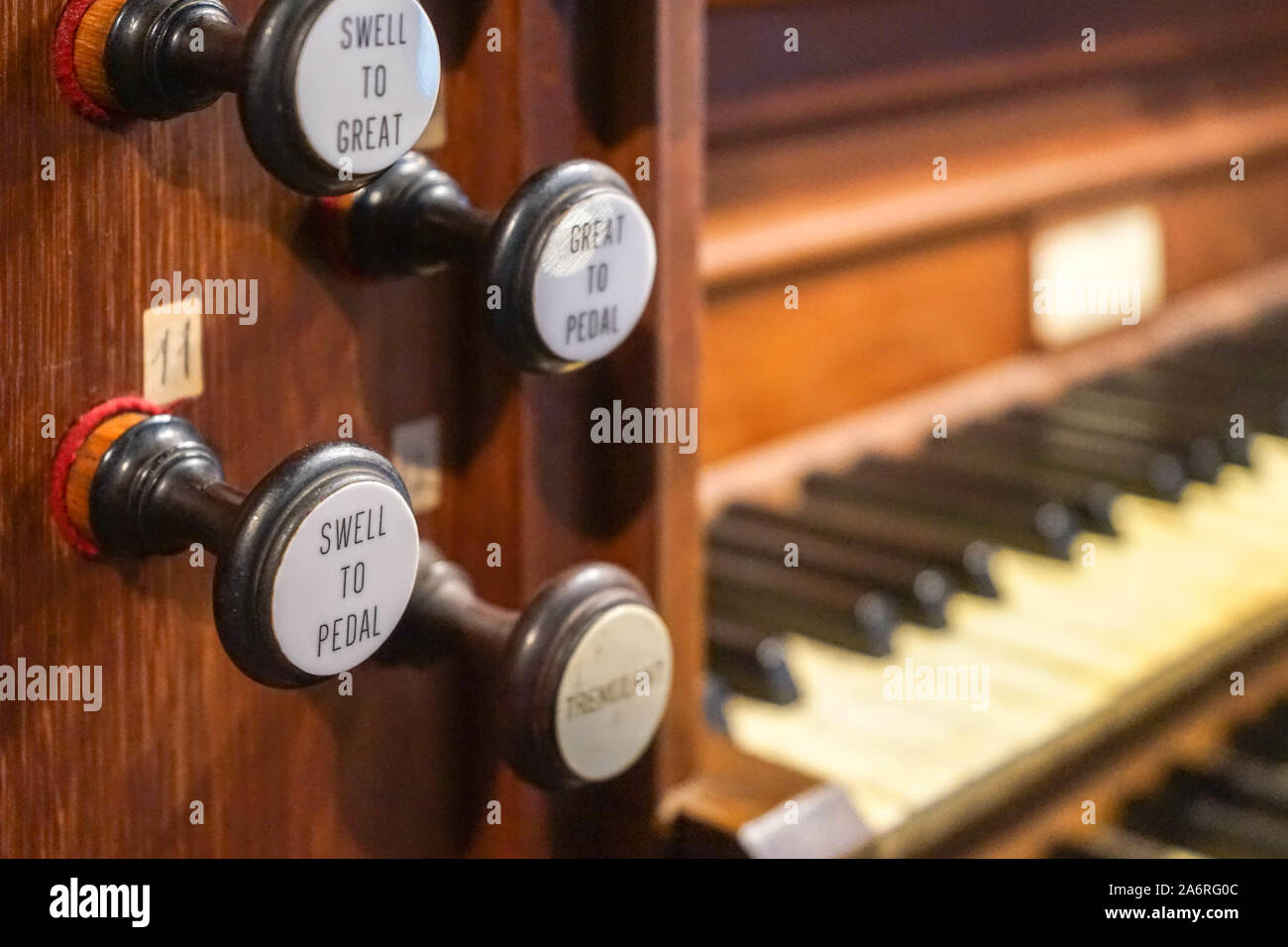 Cathedral Pipe Organ, classical music concert Stock Photo - Alamy