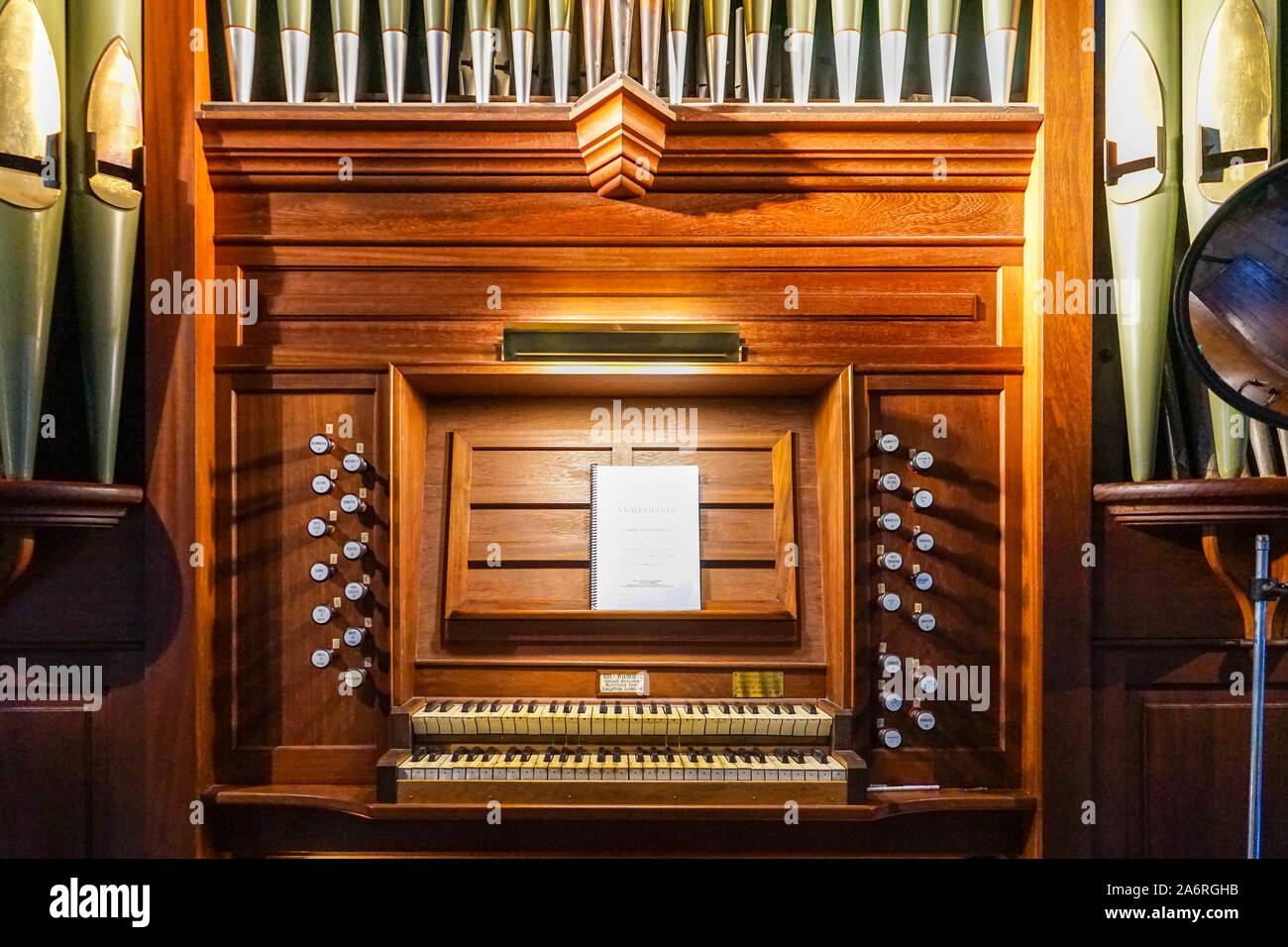 Cathedral Pipe Organ, classical music concert Stock Photo - Alamy
