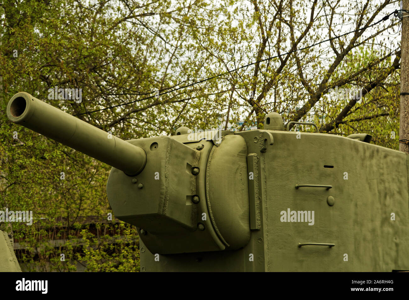 Soviet kv 2 tank hi-res stock photography and images - Alamy