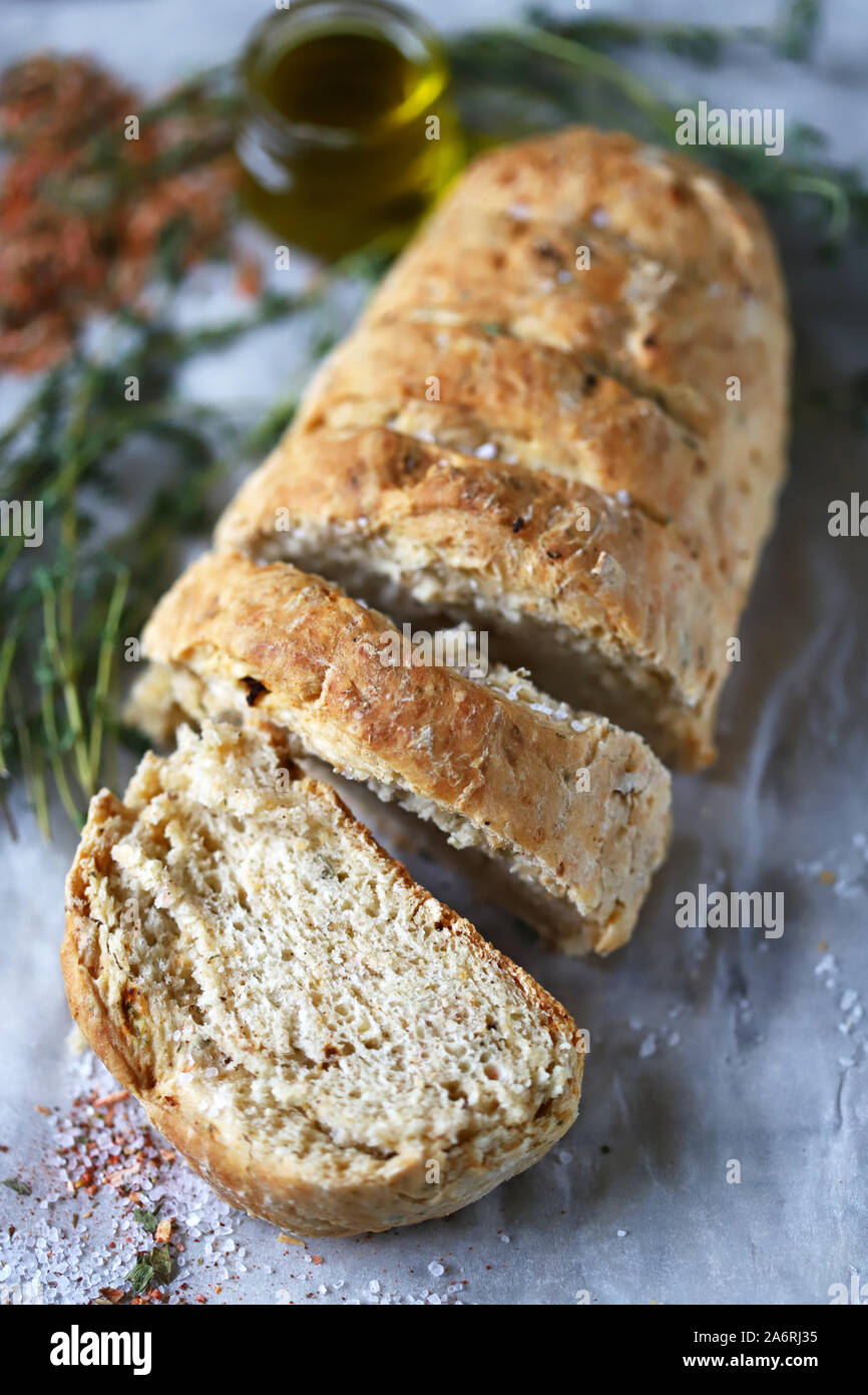 Focaccia baguette hi-res stock photography and images - Alamy