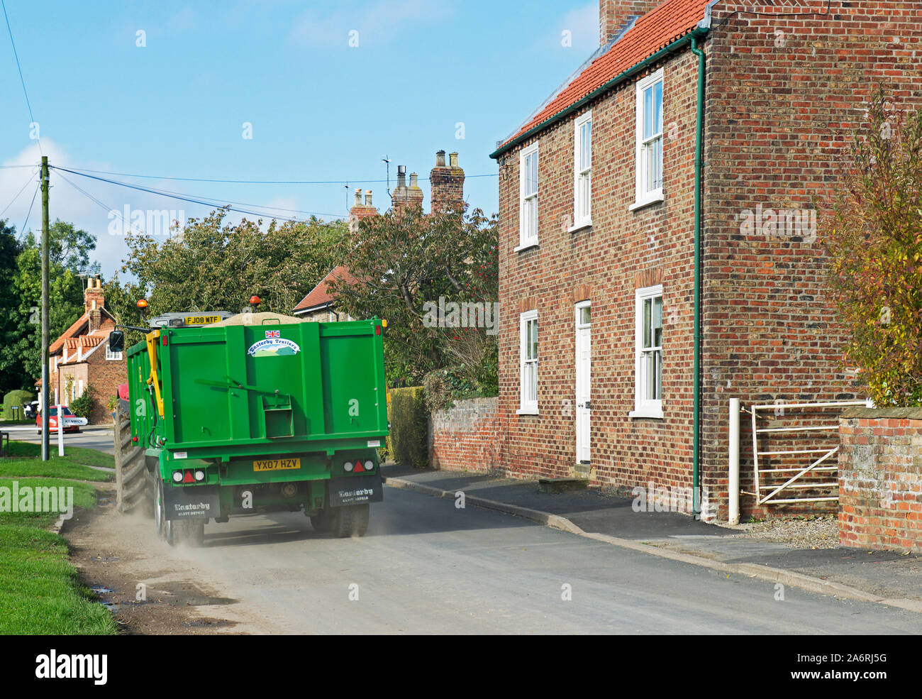 The village of Lockington, East Yorkshire, England UK Stock Photo - Alamy