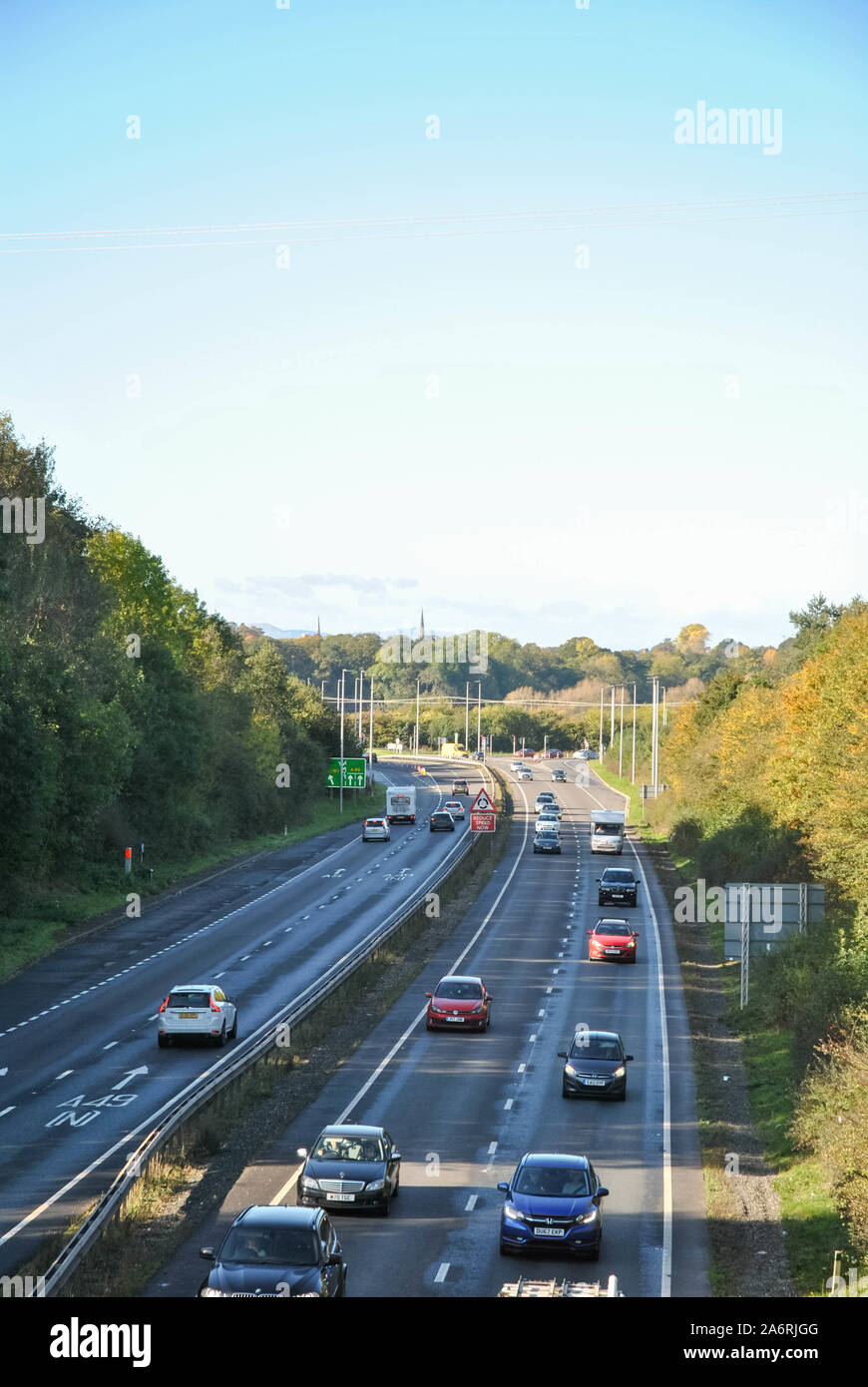 A5 road hi-res stock photography and images - Alamy