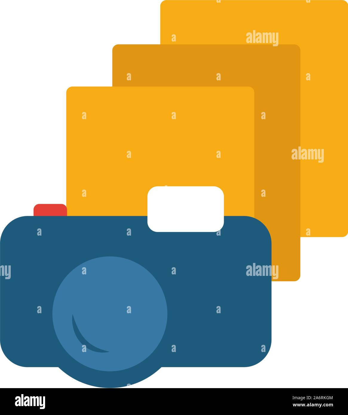 Photography icon. Simple flat element from design ui and ux collection ...