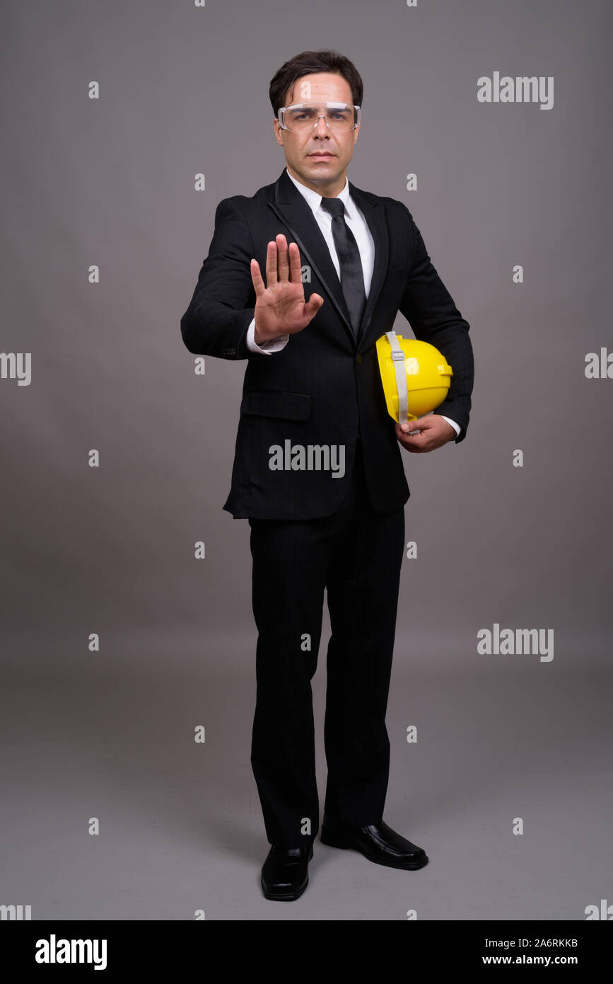 Construction holding stop sign hi-res stock photography and images - Alamy