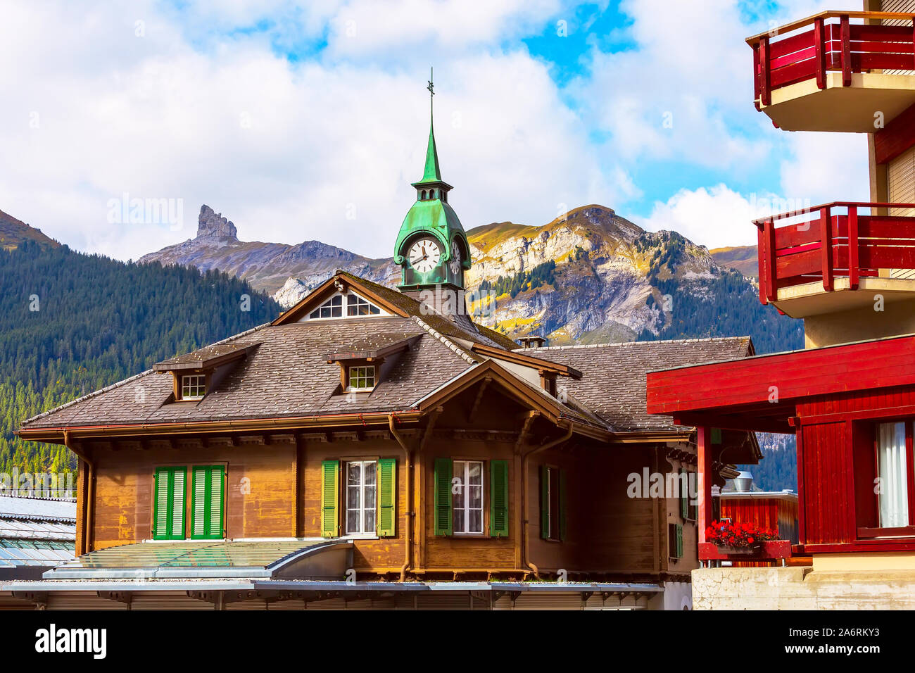 Swiss railway clock hi-res stock photography and images - Alamy